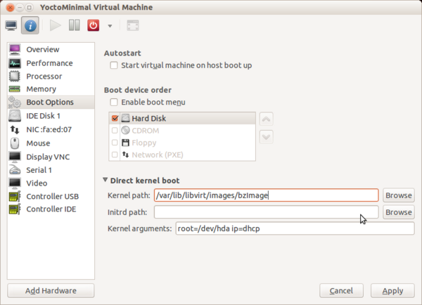 Virtualization with KVM - Yocto Project